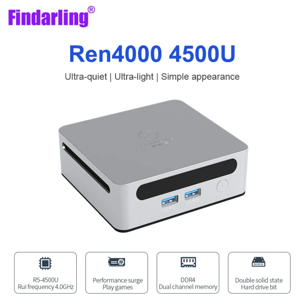 New-Mini-PC-AMD-Ryzen5-4500U-Windows-11-RAM-DDR4-8GB-16GB-32GB-ROM-SSD ...