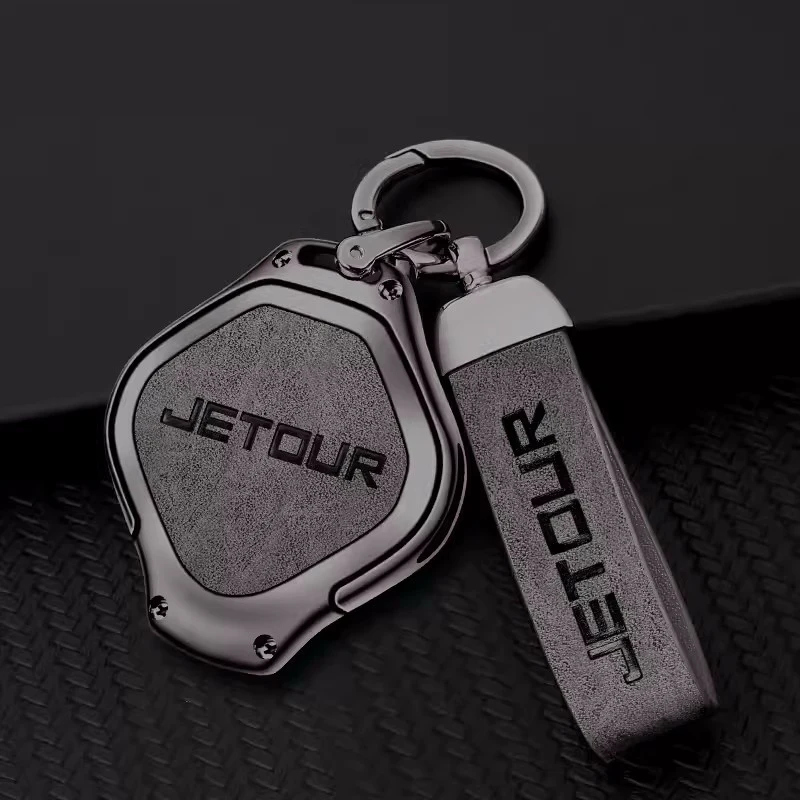 Leather-Car-Remote-Key-Fob-Cover-Case-Protection-Shell-For-Chery-Jetour ...