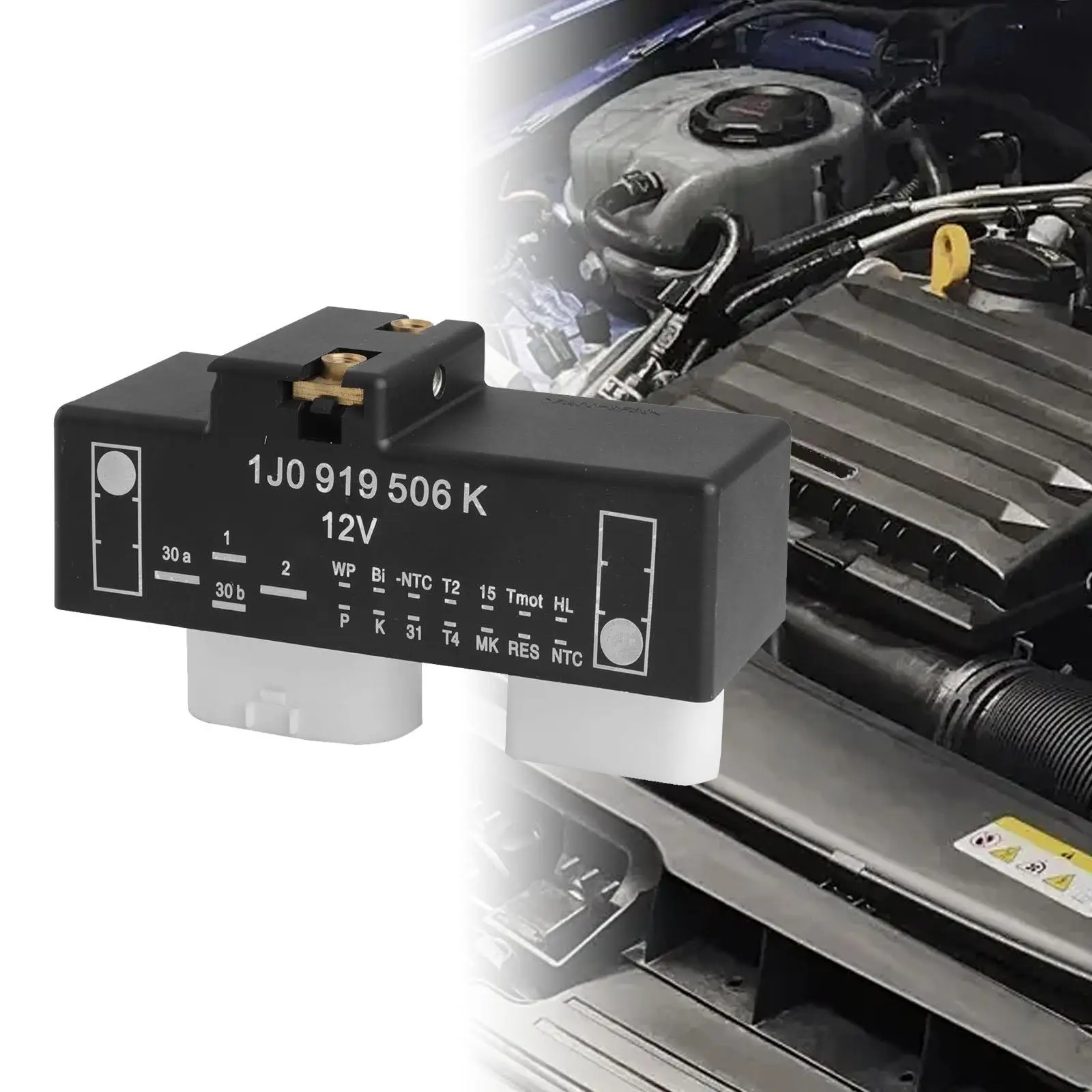 Cooling-Radiator-Fan-Control-Module-Relay-Unit-Auto-Repair-Car-Vehicle ...