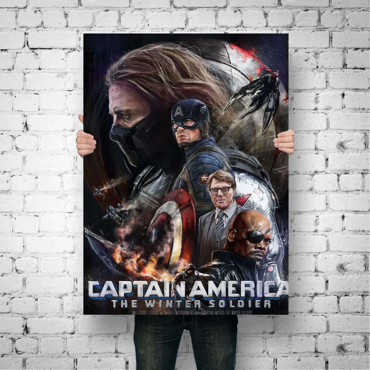 Captain America The Winter Soldier Winter Soldier Poster