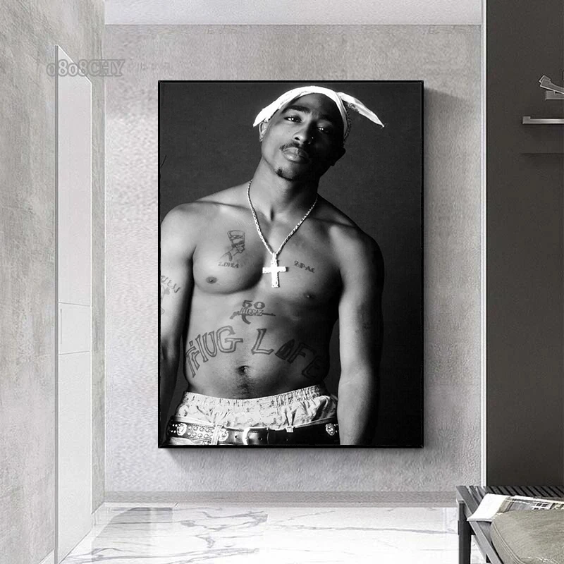 2pac Black And White