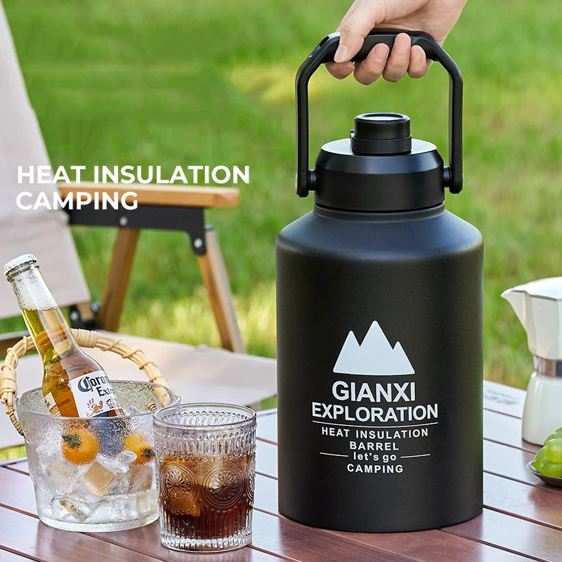 GIANXI-Stainless-Steel-Insulation-Bucket-Large-Capacity-Portable-Ice ...