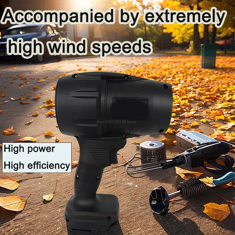 Cordless Electric Air Blower Turbo Fan Handheld Leaf Snow Sand Cleaner ...