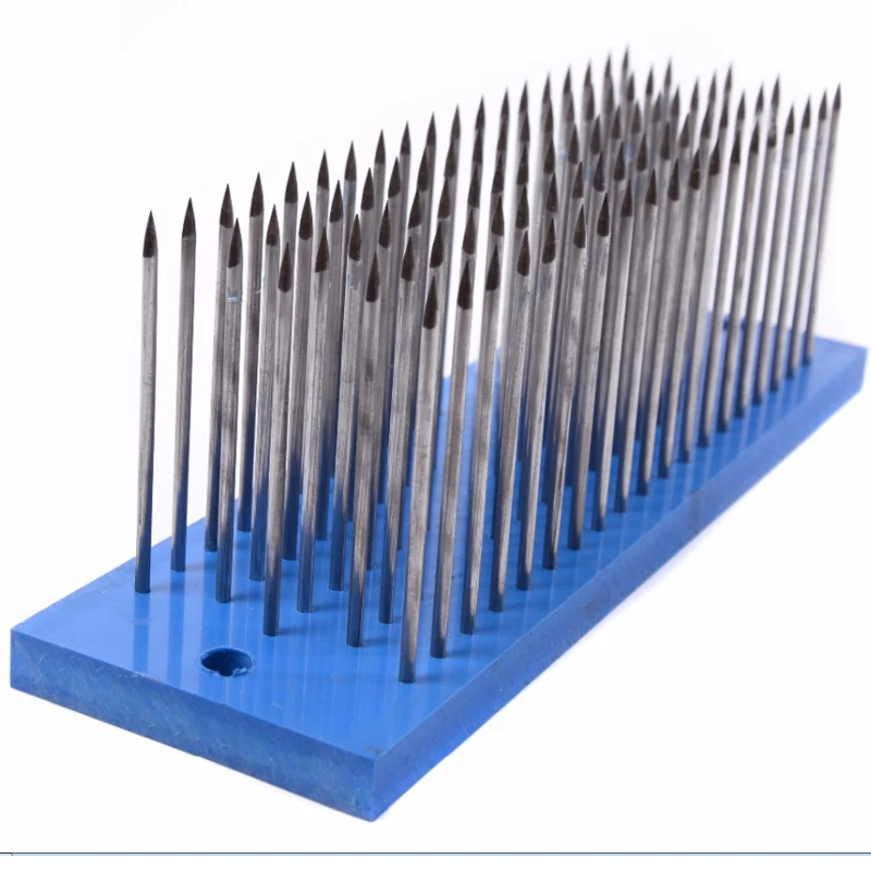 1 PCS Blue Hair Hackle with 93 Pcs Needles for Comb Machine Weft,Small ...