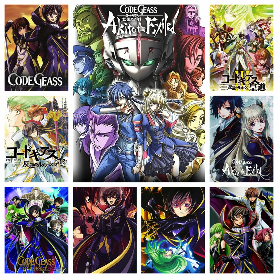 2024-New-Japanese-Anime-Code-Geass-Diamond-Painting-Kit-Round-Diamond ...
