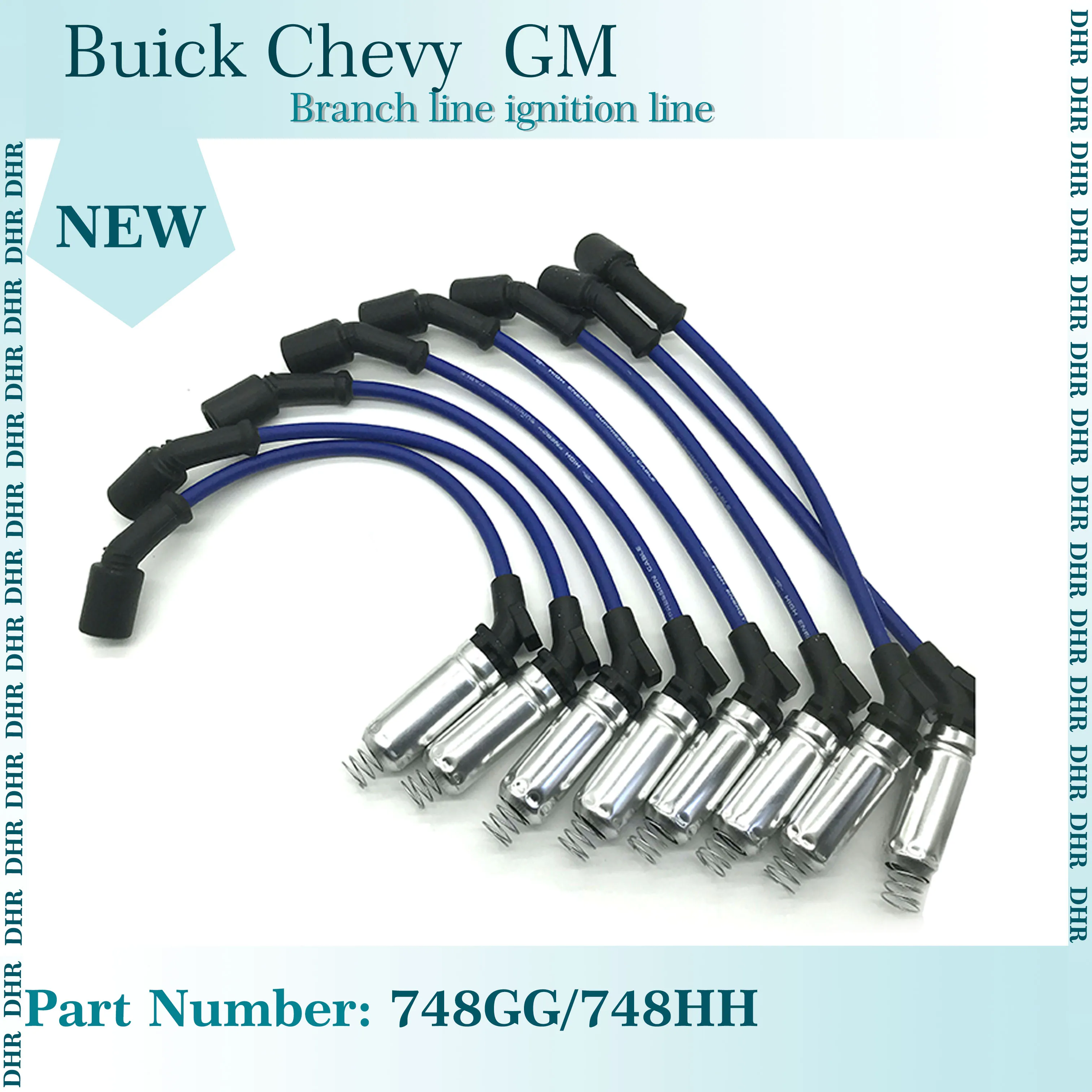 9748HH Ignition Spark Plug Wire Kit Set Cable For CADILLAC CHEVROLET ...