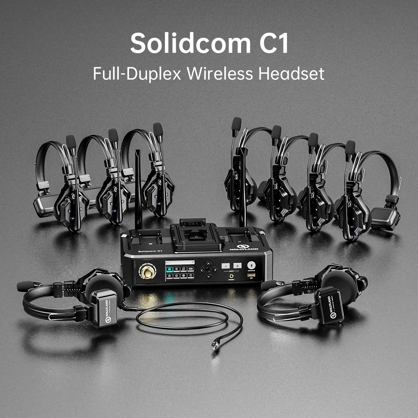 Hollyland-Solidcom-C1-Full-Duplex-Wireless-Intercom-System-1100ft ...