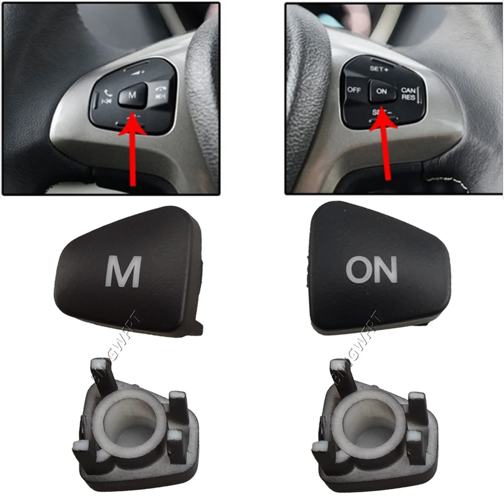 Car Audio Volume Steering Wheel Button Cruise Control Switch M ON ...