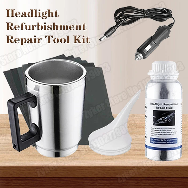 Car-Headlight-Polish-Restoration-Kit-Automotive-Headlight-Care-Tool ...