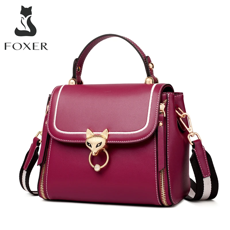 FOXER Exclusive Design Lady Luxury Shoulder Crossbody Bags Workplace ...