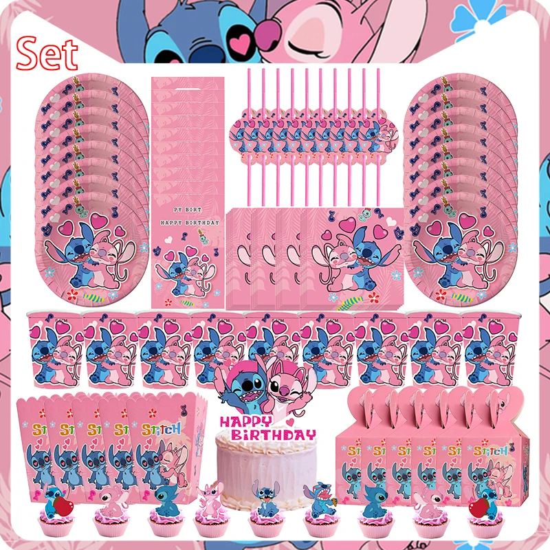 Disney-Stitch-Birthday-Party-Decoration-Set-Kids-Cartoon-Lilo-And ...