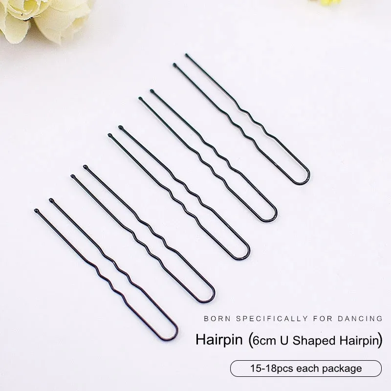 15-18pcs U Shape Metal Hair Clips For Wedding Girls Hairpins Barrette ...
