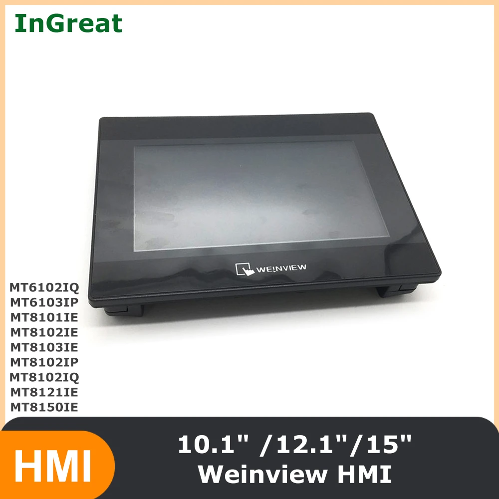 Weinview HMI 10.1" 12.1" 15" Weintek Ethernet MT6102iQ MT6103iP MT8101iE MT8102iE MT8103iE ...