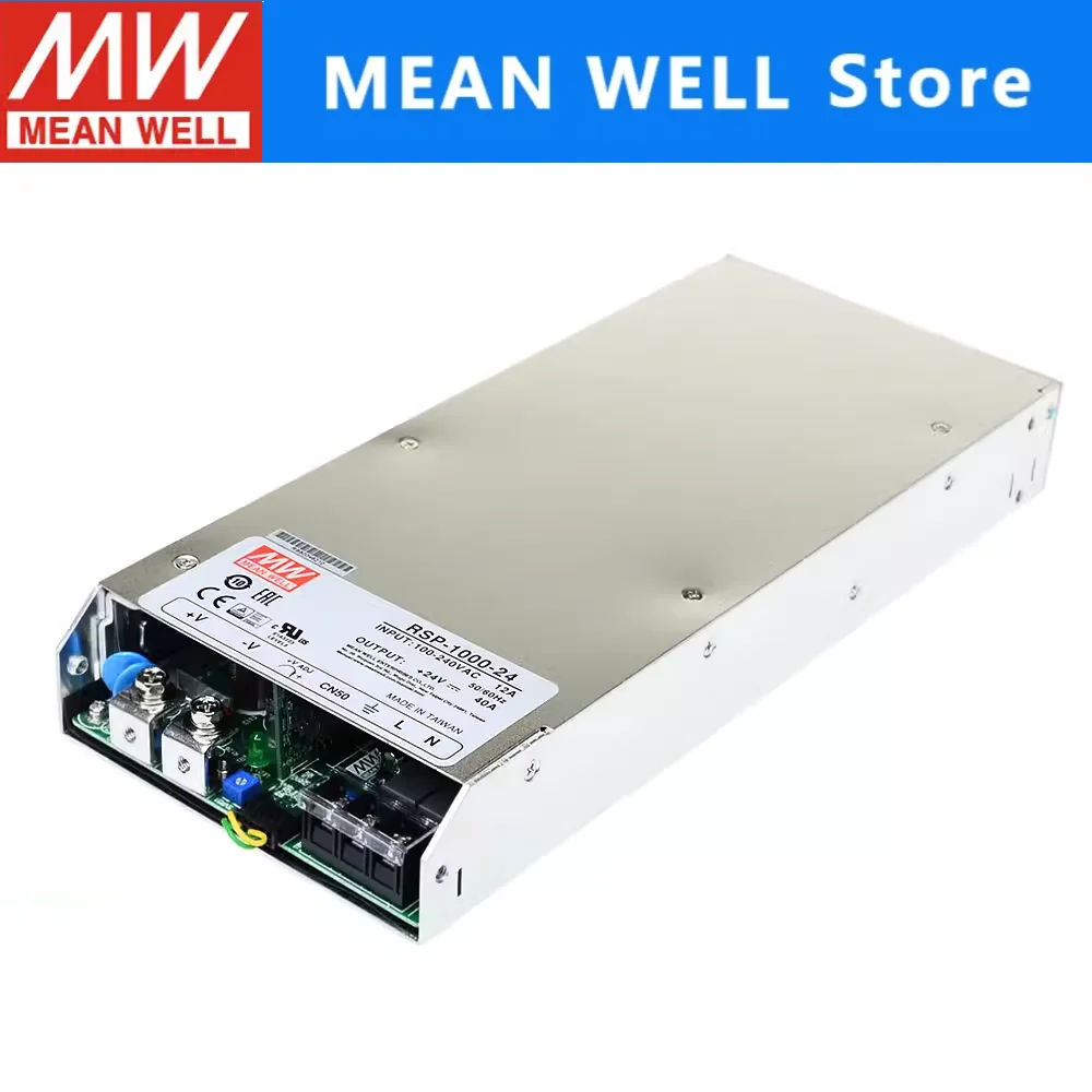 Meanwell-RSP-1000-24-1000W-24V-SMPS-Power-Supply-PFC-function-Switching ...