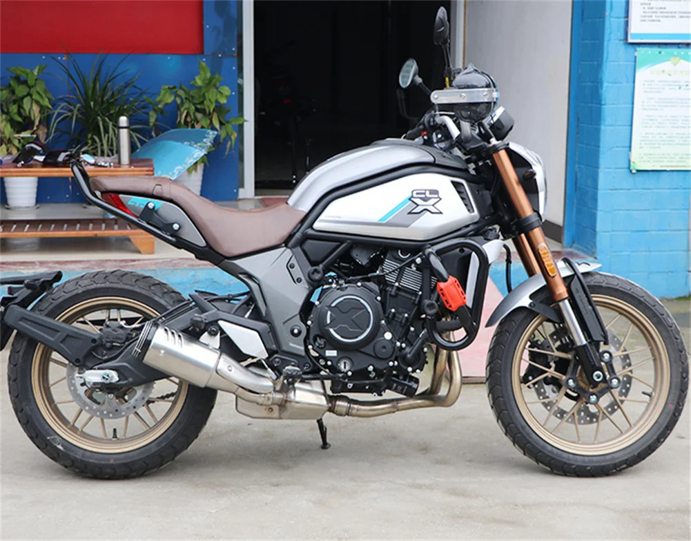 Soporte de respaldo trasero para motocicleta, estante de reposabrazos ...
