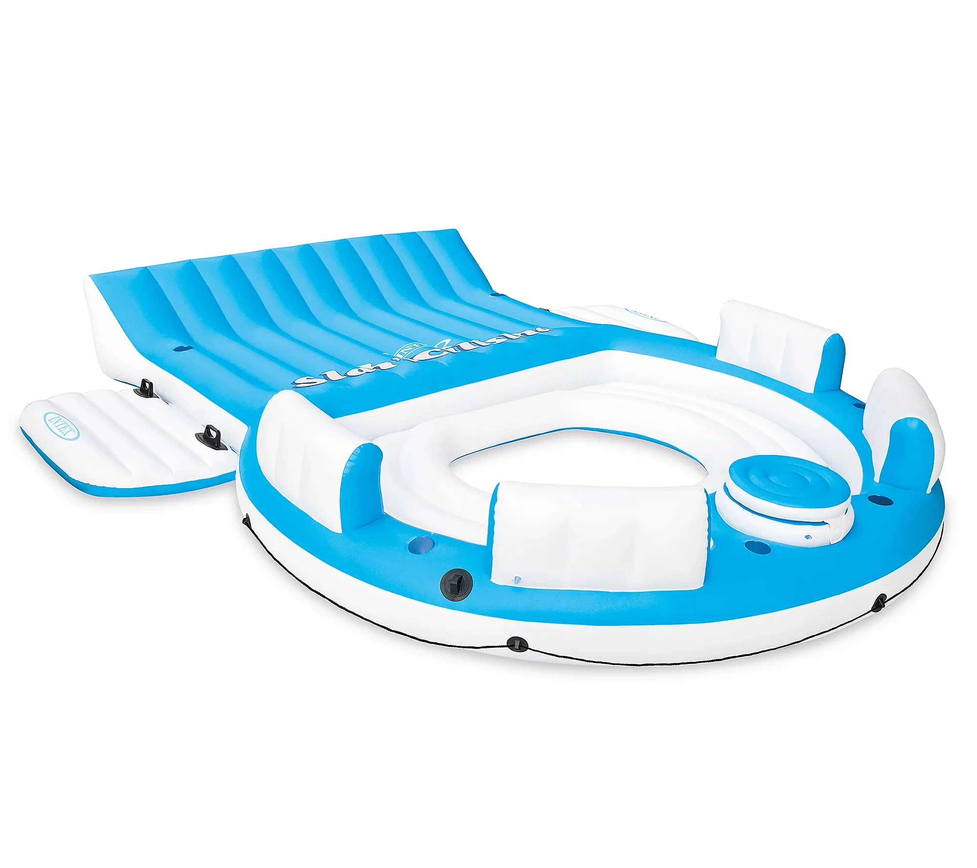 water-floating-Inflatable-Relaxation-Island-Pool-Lounger-chair-Lake ...