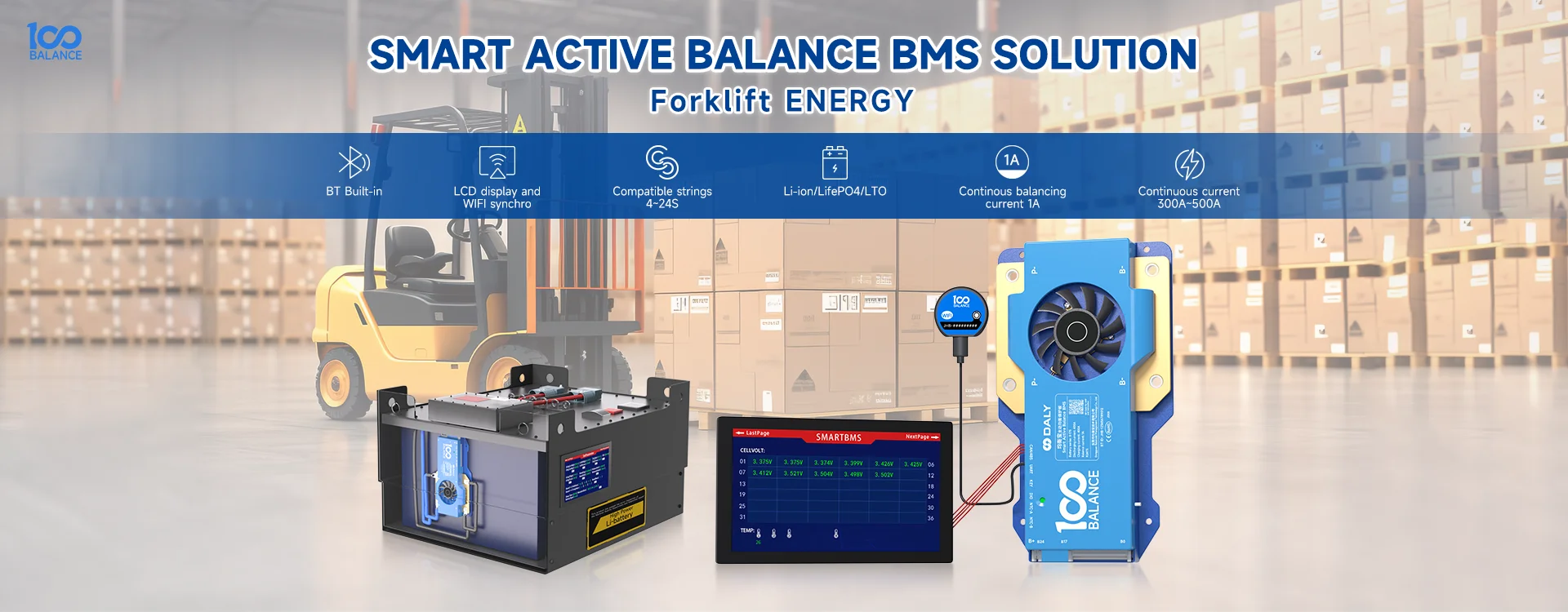 DALY 100 BALANCE BMS Factory Store - Amazing products with exclusive ...