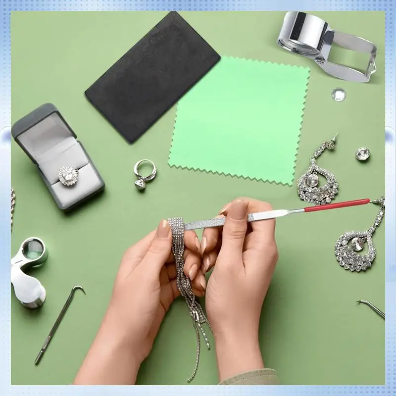 ABP-Gold And Silver Jewelry Testing Kit Includes 6-Piece Solutions With ...