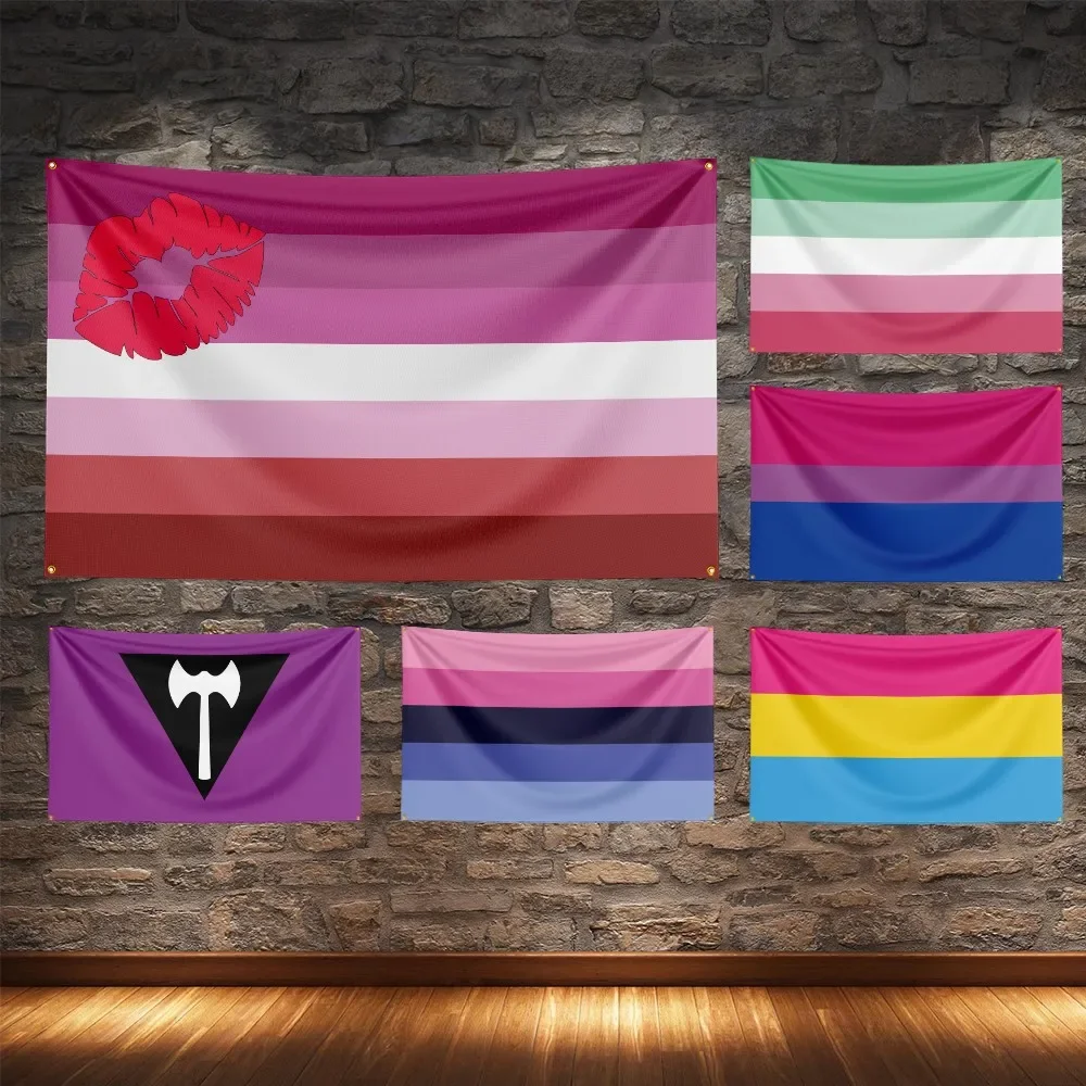 LGBT Sexual orientation–based Pride Flag Polyester Digital Printing ...