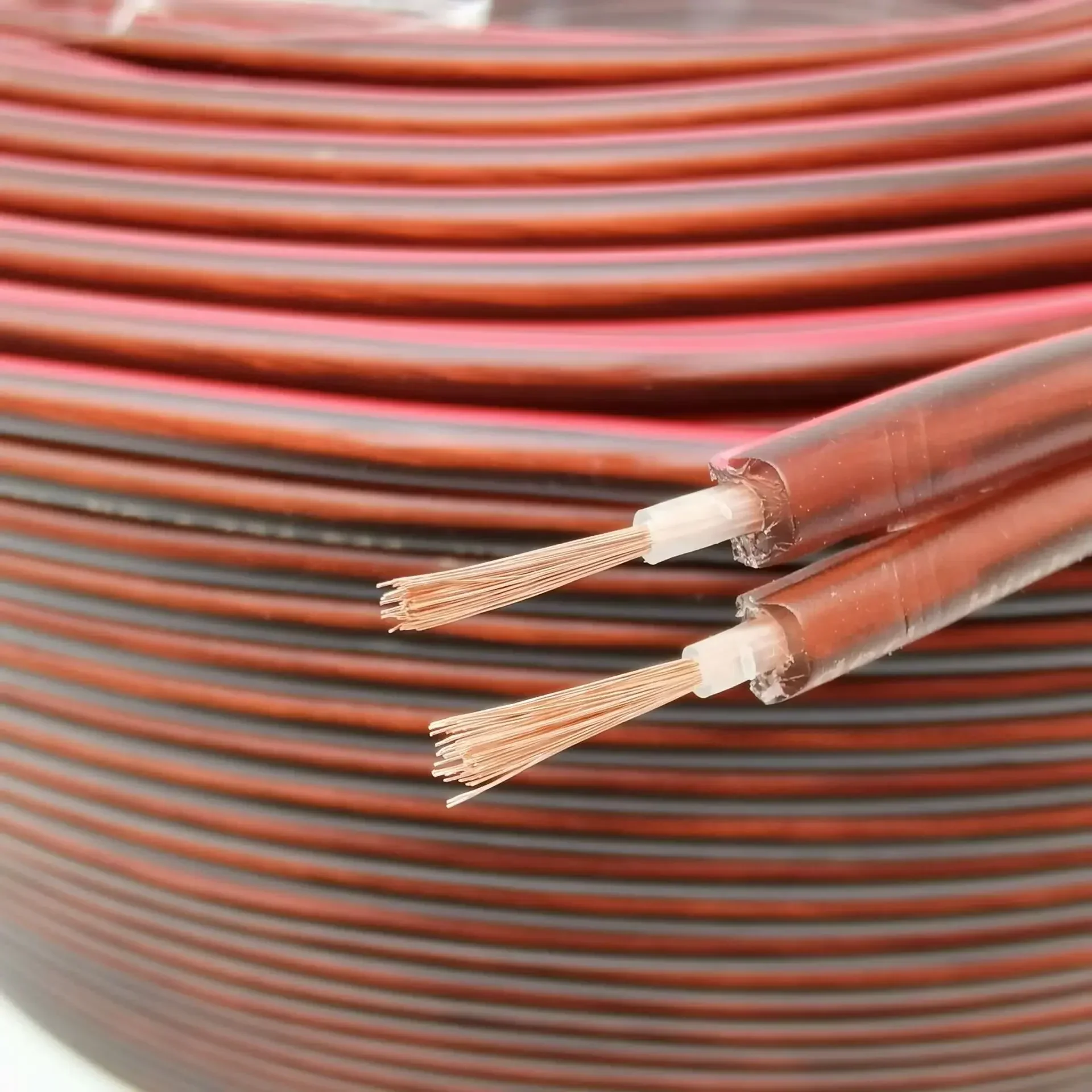 Surrounding Brown Audio Cable, Pure Copper Fever 200 Core Speaker Cable ...