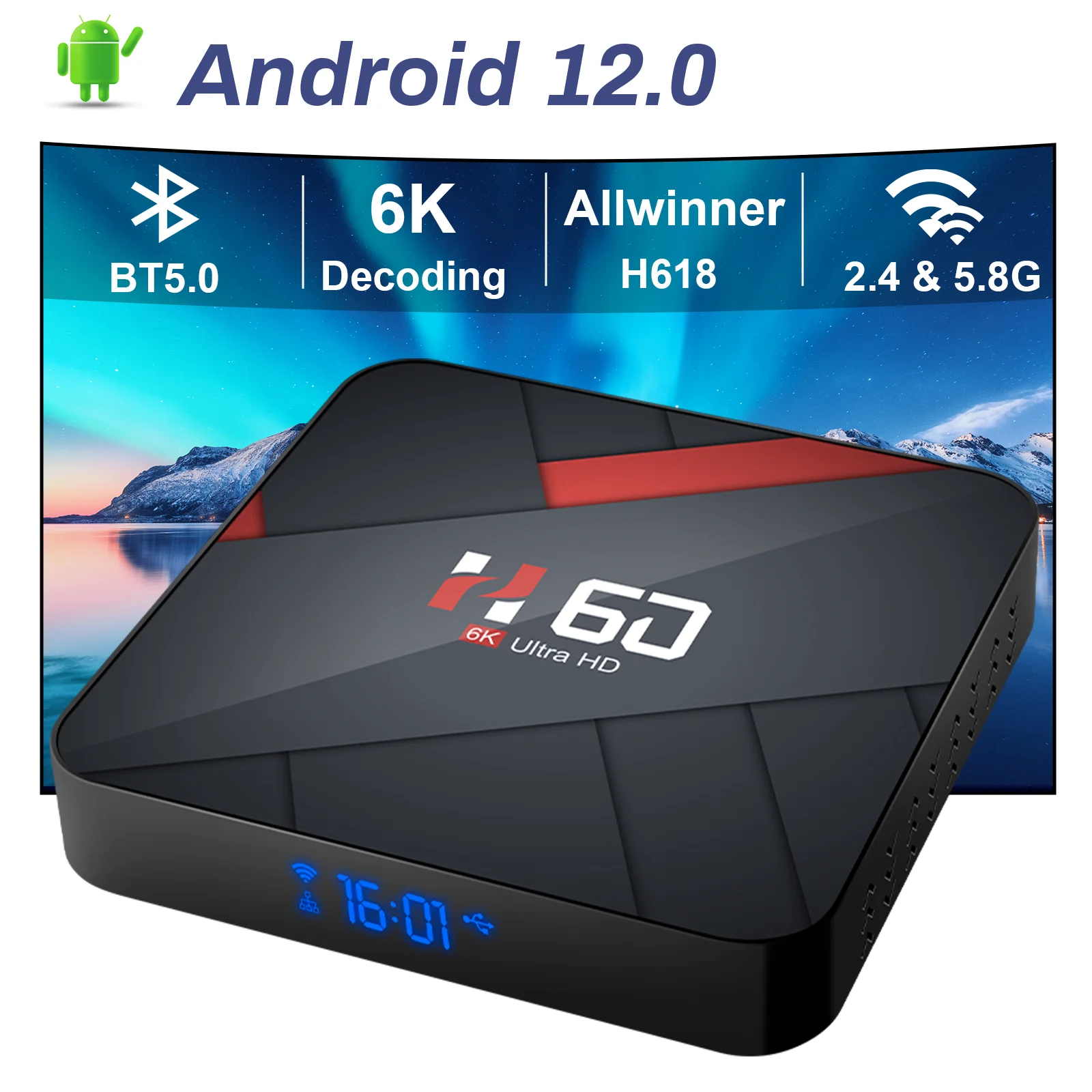 HONGTOP-H618-Android-12-TV-Box-Allwinner-H618-Quad-Core-Cortex-A53 ...