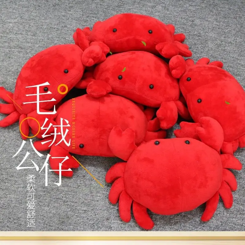 40CMx25CM-New-Cute-Creative-Crab-Plush-Toy-Hairy-Crab-Doll-Children-s ...