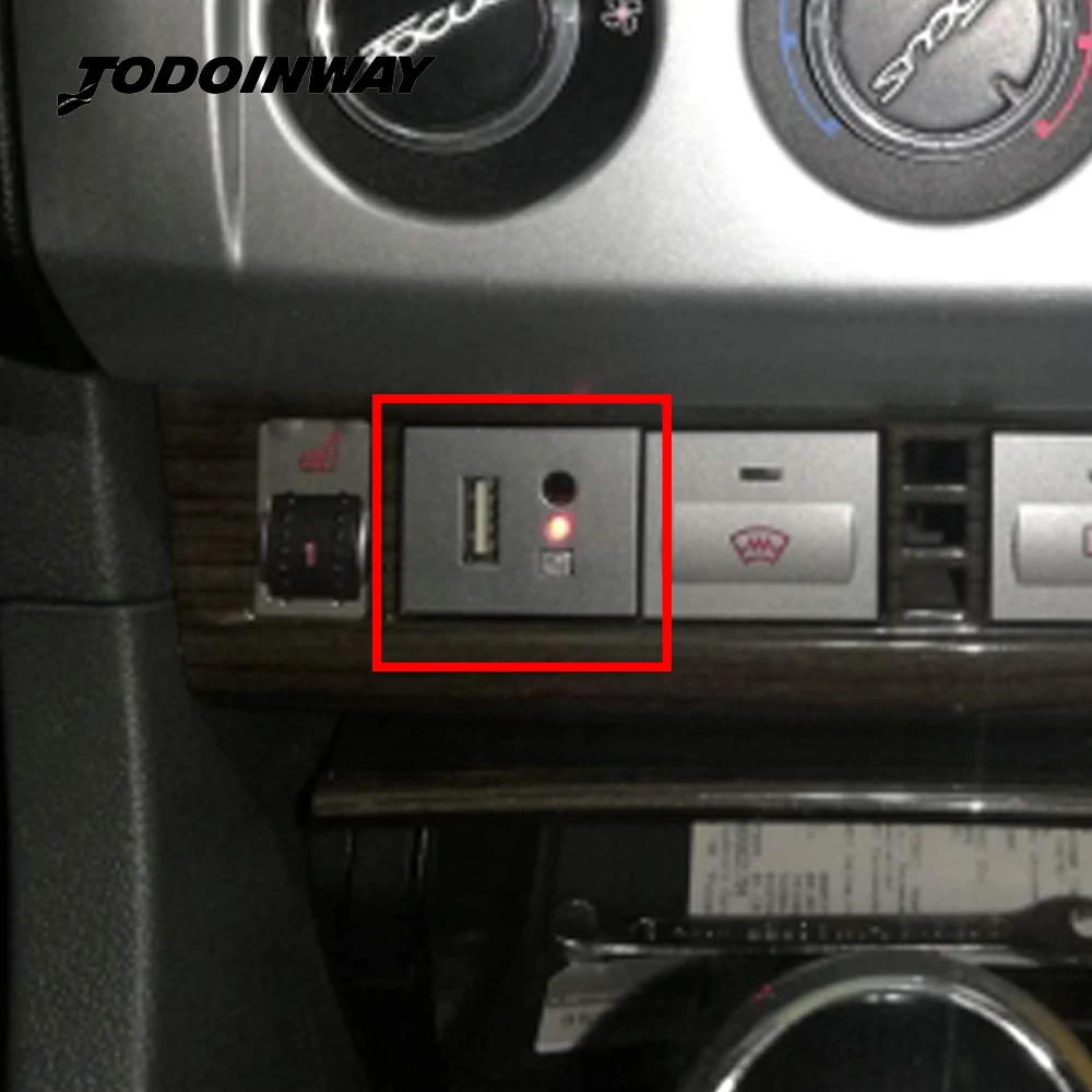 Car-USB-AUX-Input-Adapter-For-Ford-Focus-2-MK2-2009-2011-Mini-Cable-USB ...
