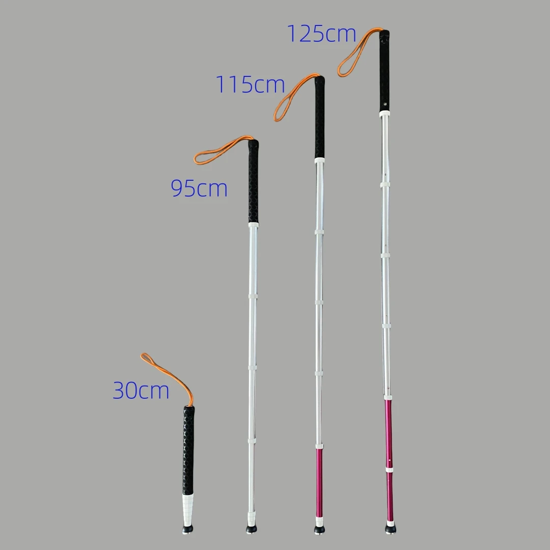 1pc-Titanium-Retractable-Cane-29-125cm-Telescopic-Trekking-Pole-Multifunctional-Walking-Stick ...