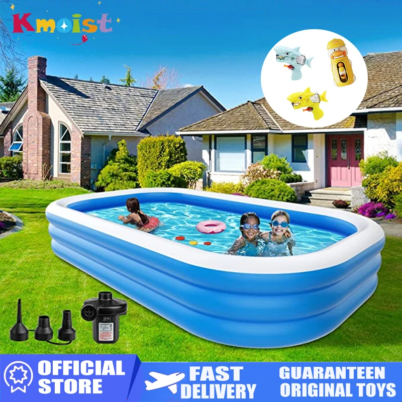 2m-2-6m-3-05m-Inflatable-Swimming-Pool-Adults-Kids-Pools-Bathing-Tub ...
