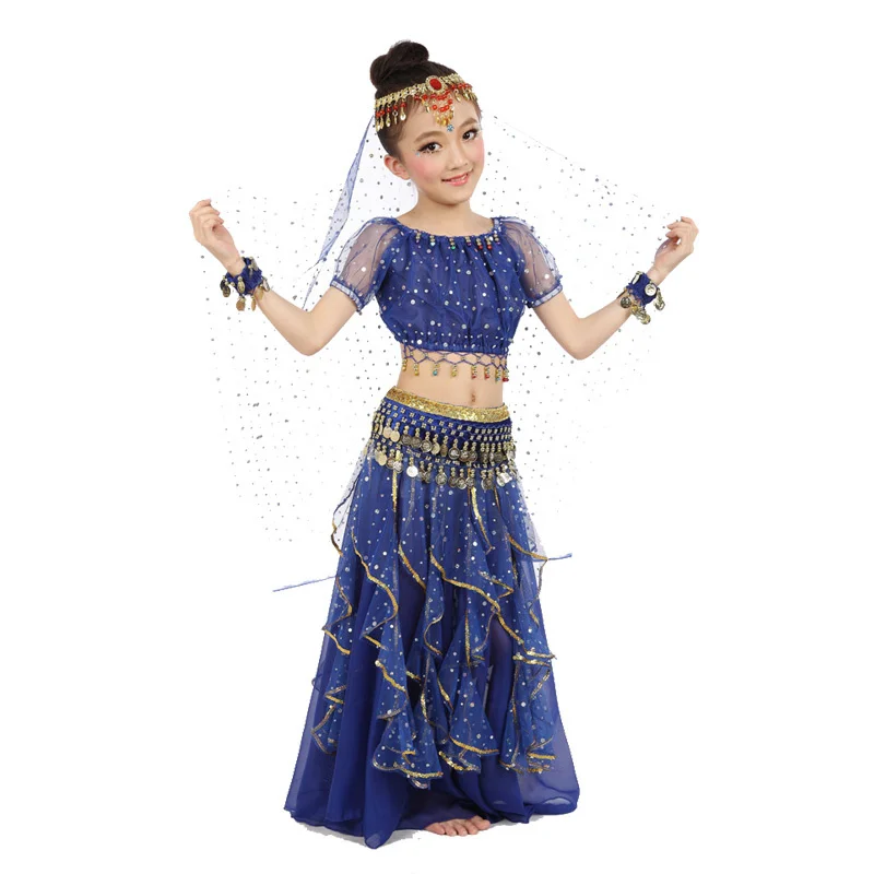 New Girl Kids Belly Dance Costume Oriental Dance Costumes Belly Dance ...