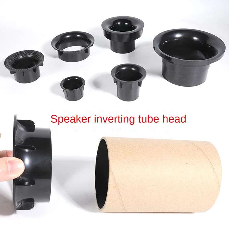 2 Pcs Speaker Guide Tube Plastic Tube Head Inverted Hole Air Duct Audio ...