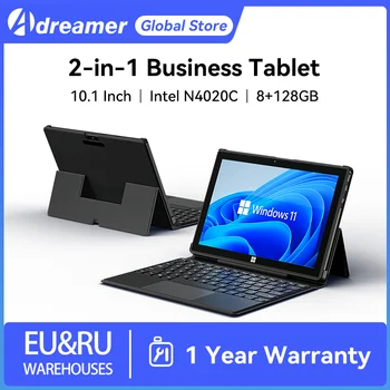Adreamer Winstablet10 10.1 Inch Windows 11 Tablet PC Intel N4020C 2 IN ...
