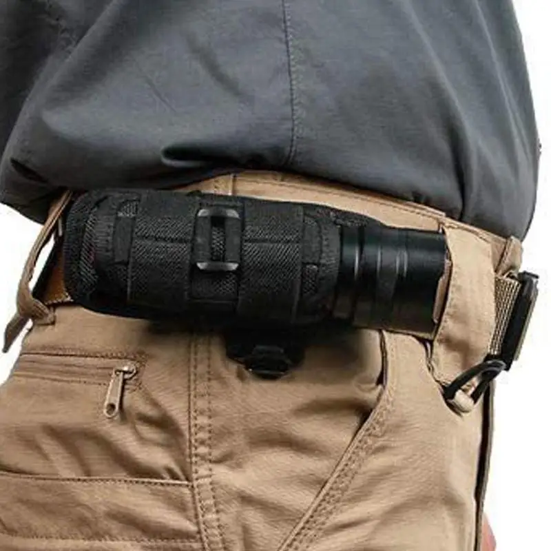 Flashlight Holster Flashlight Pouch With 360 Degree Rotatable Clip ...