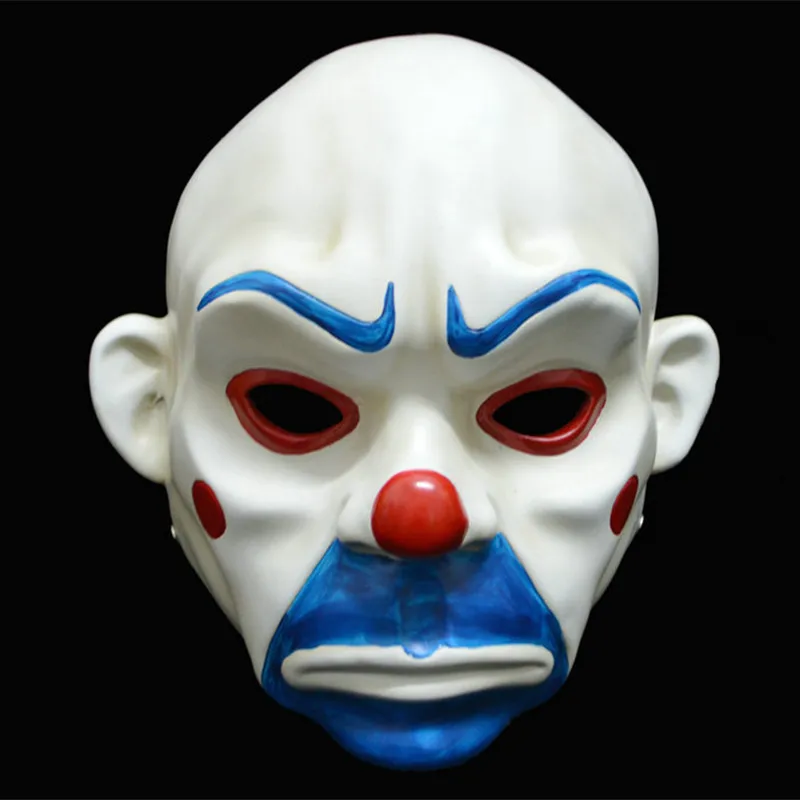 Joker-Bank-Robber-Resin-Mask-Clown-Dark-Knight-Cosplay-Halloween ...