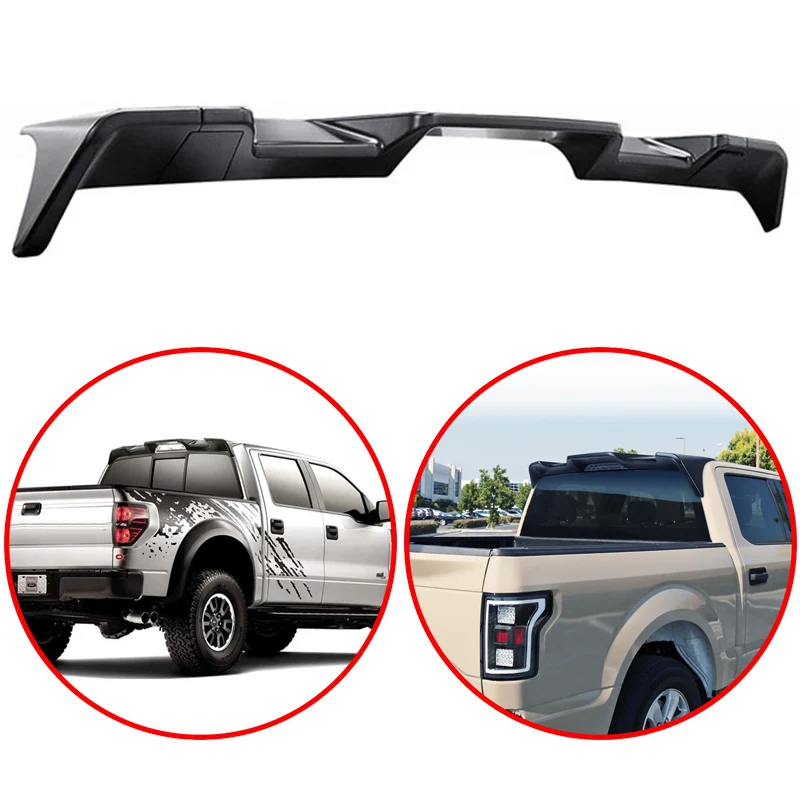 For-Ford-Raptor-F150-2015-2020-High-Quality-ABS-Roof-Spoiler-Rear-Wing ...
