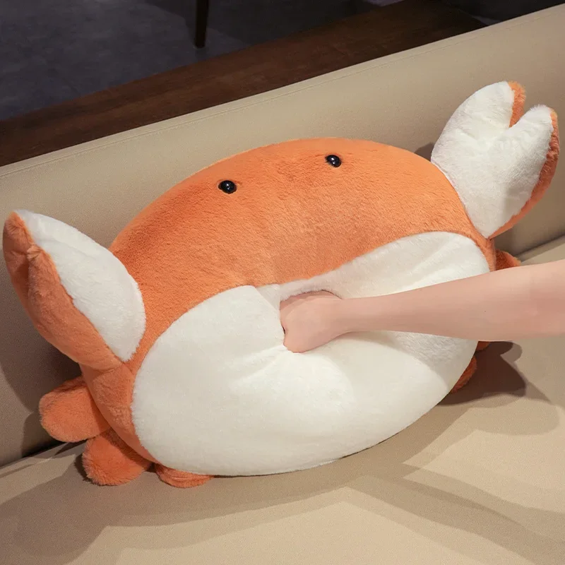 Cute Red Crab Plush Toys Stuffed Animals Doll Home Room Sea Food Shop ...