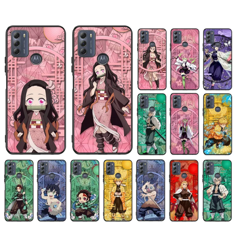 Demon-Slayer-Phone-Case-For-Moto-G84-G22-G32-G42-G52-G62-G53-G72-G60 ...