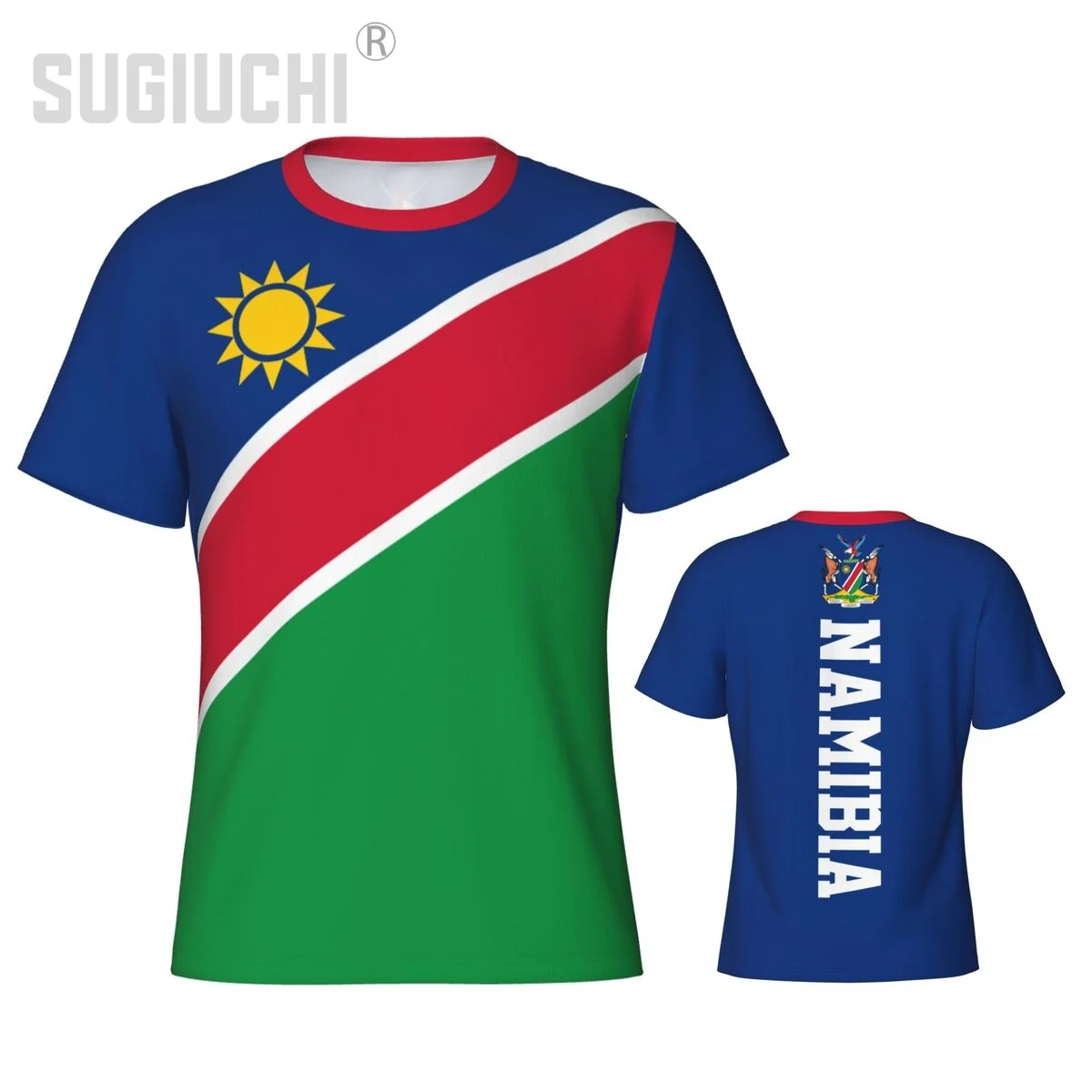 Tight Sports T-shirt Namibia Flag Namibian 3D For Men Women Tees jersey ...
