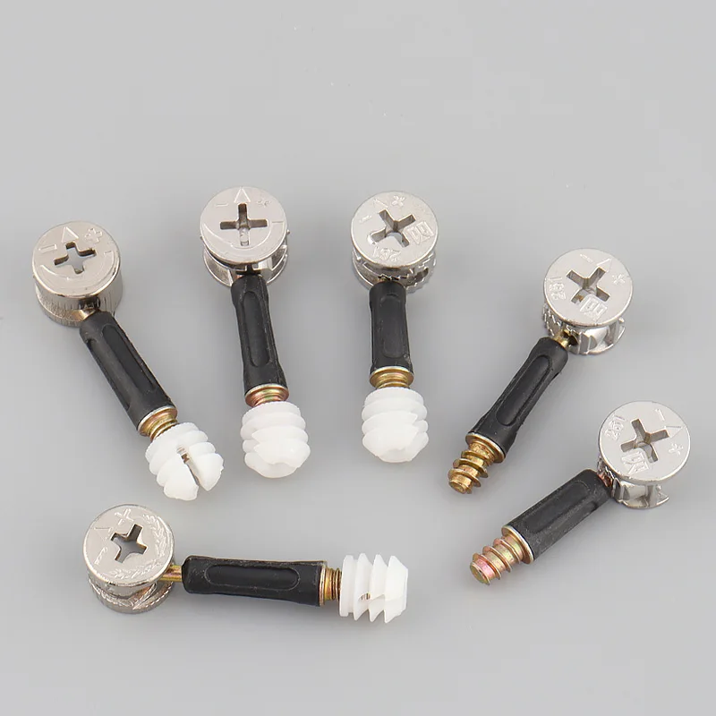 20pcs-Furniture-Bolt-and-Nut-Set-Clothes-Cabine-Desk-Link-Fixer ...