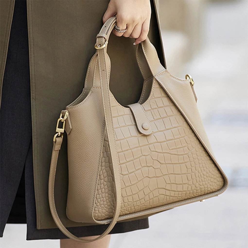 Luxury-First-Layer-Cowhide-Women-s-Aristocratic-Top-Handle-Bags-Genuine ...