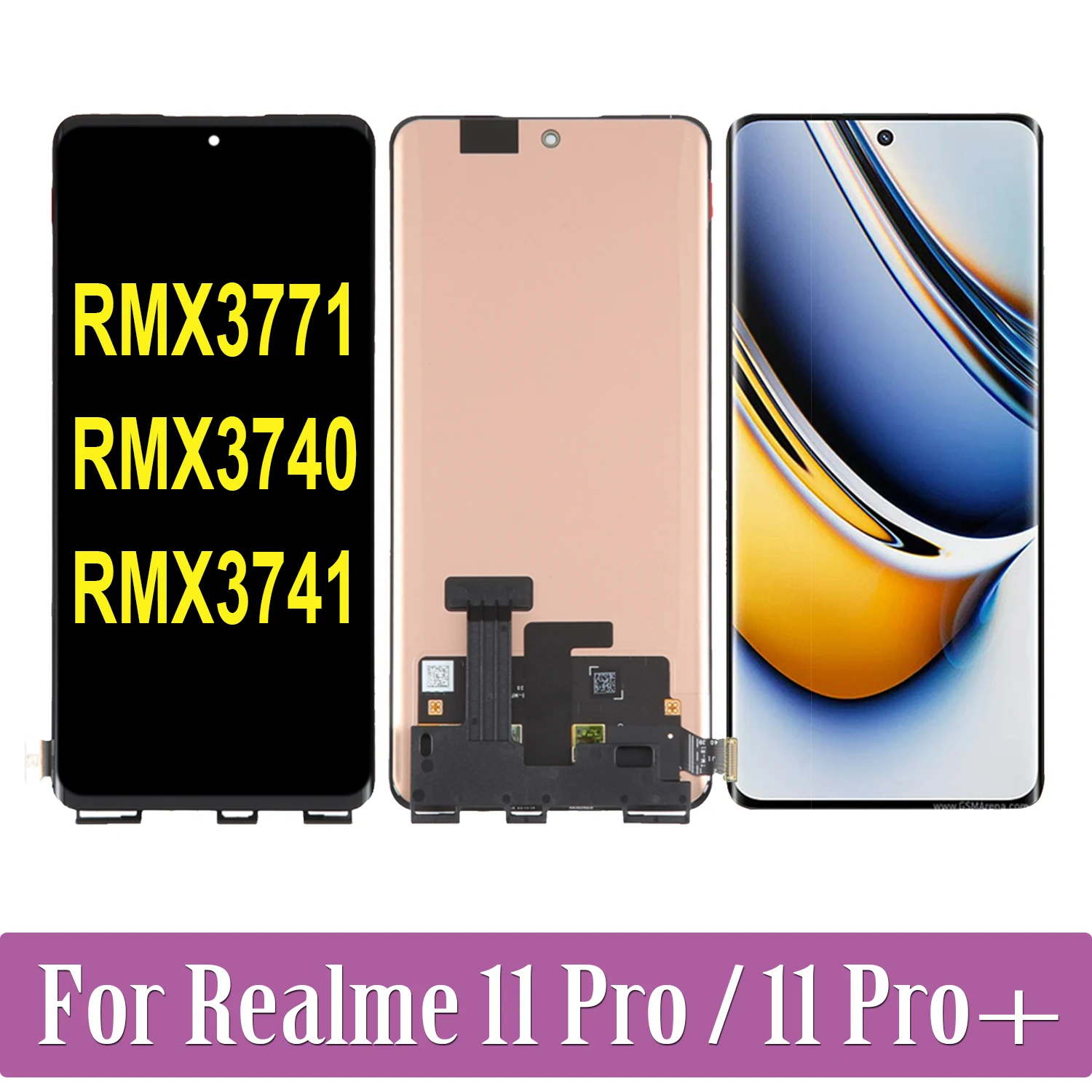 Original-AMOLED-For-Realme-11-Pro-Plus-LCD-Display-RMX3771-RMX3740 ...