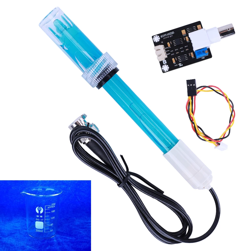 PH-Electrode-Sensor-Probe-0-14-PH-PH-Probe-BNC-Socket-Probe-for ...