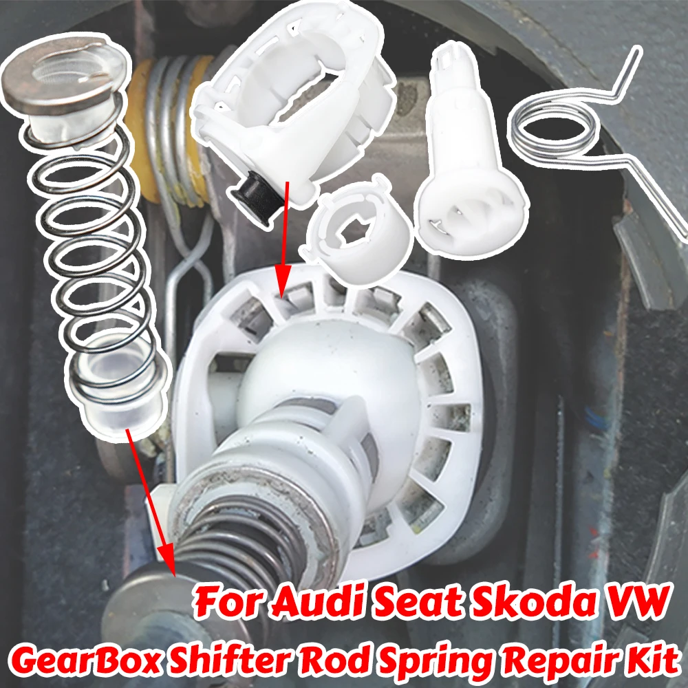 For Audi Seat Skoda VW Upgrade Gear Box Shift Lever Selector Socket ...