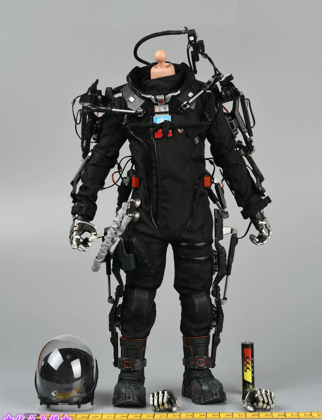 DAMTOYS DMS034 1/6 Male Soldier Wandering Eart Rescue Team Wang Lei ...