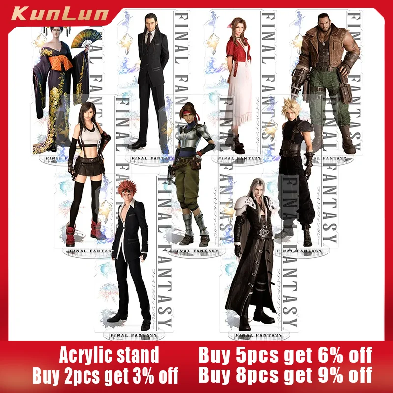 16cm-FF7-Remake-Fantasy-Acrylic-Stand-Game-Peripherals-Cloud-Figure ...