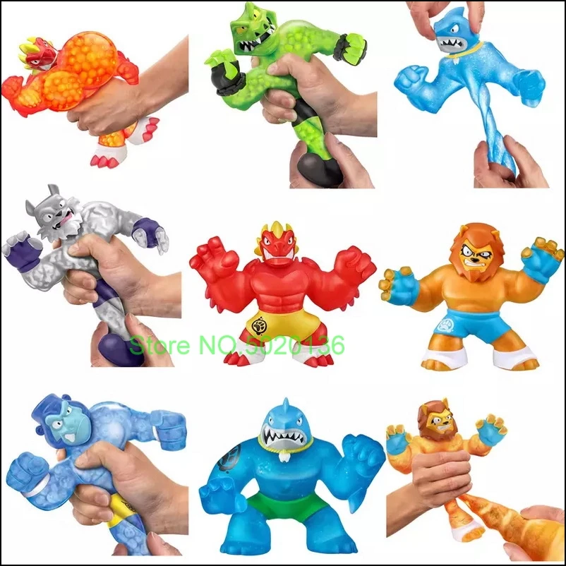 Spider-Goo-Jit-juegos-h-roes-estr-s-Zu-juguetes-apretar-Squishy-Rising ...