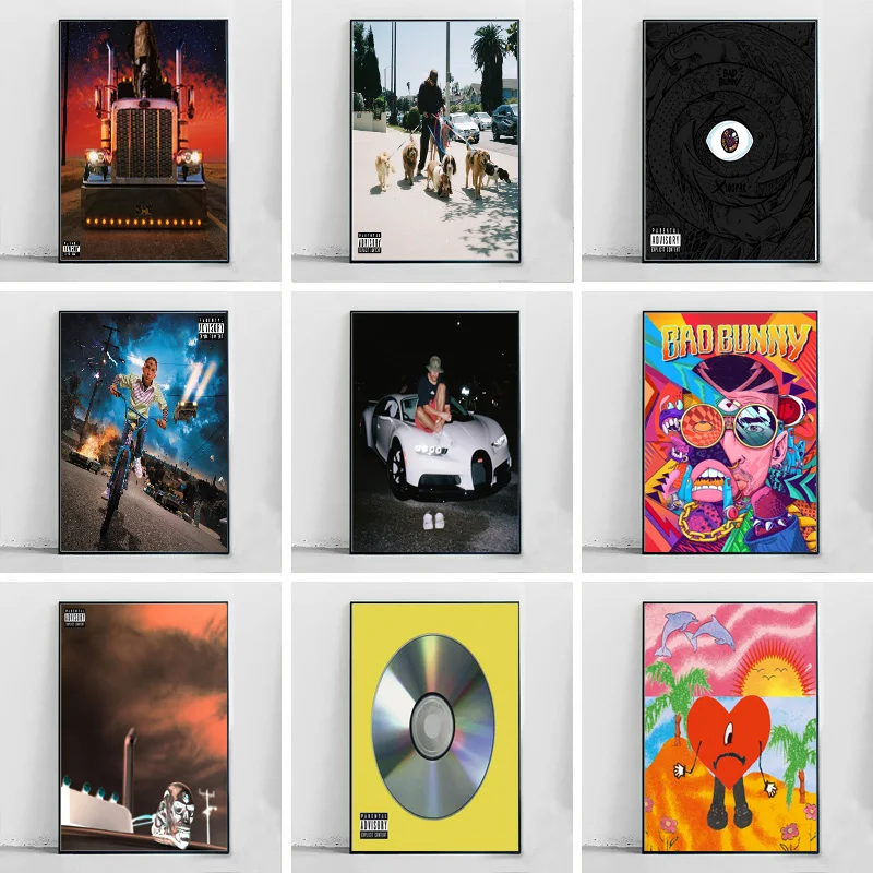 Rap Music Album Covers