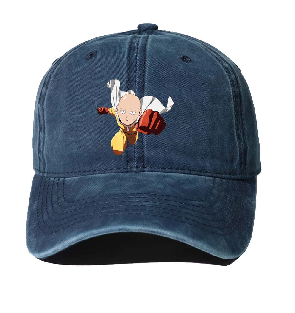 Teenagers-Cartoon-Denim-Baseball-Cap-Hats-Men-Women-Cowboy-Hats-Washed ...