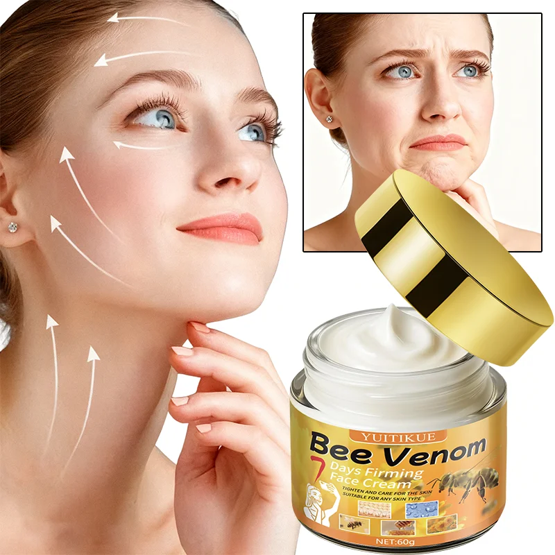 YUITIKUE Bee Venom 7 Days Firming Face Cream 60g - Lightweight & Non ...