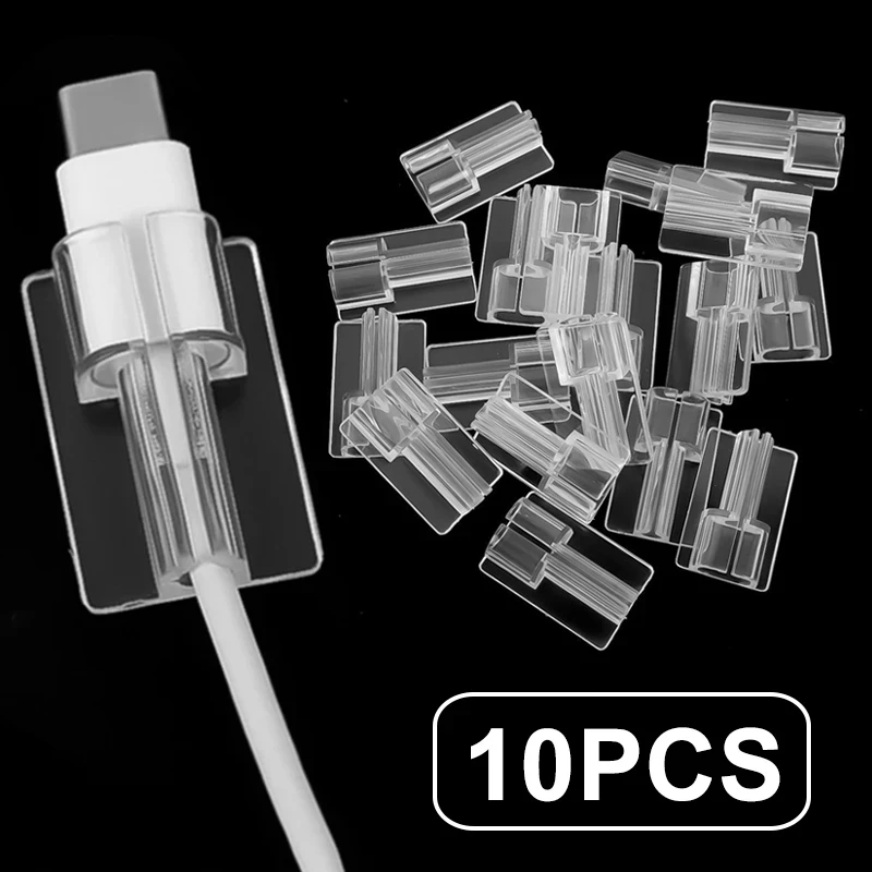 1-10PCS-Transparent-Cable-Protector-Cover-For-Apple-iPhone-Type-C-Micro ...